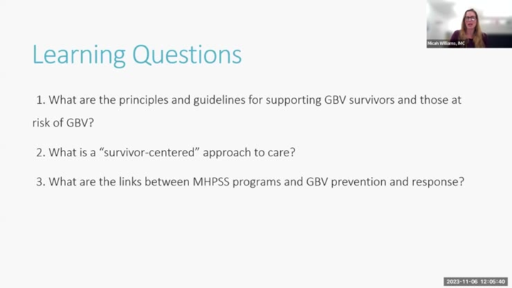 MHCE 19 Monday Meeting