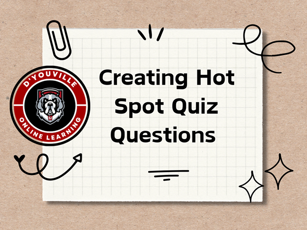 Creating Hot Spot Quiz Questions