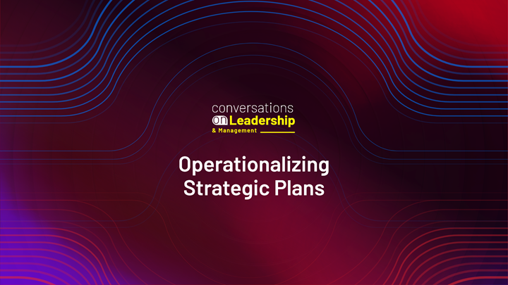 Operationalizing Strategic Plans (English) GHI Leadership Course 2-26-2023