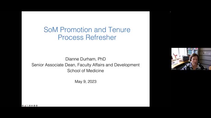 Promotion and Tenure Process Refresher 05-09-2023