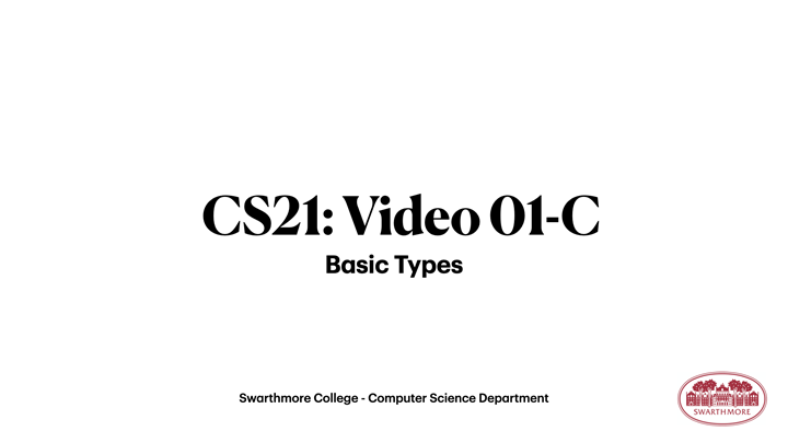 01C: Basic types