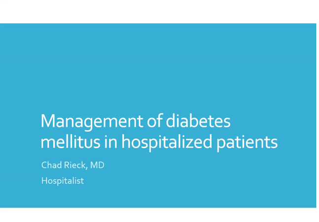 (AY 22-23) Endocrinology Approach Inpatient Insulin Management - RIECK