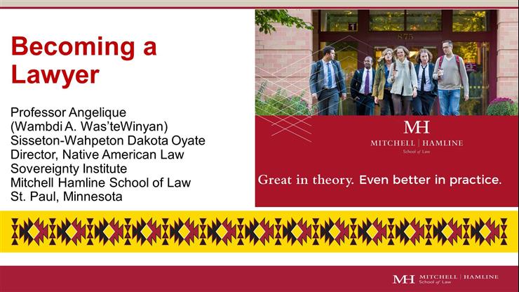 Becoming a Native Lawyer Professor EagleWoman