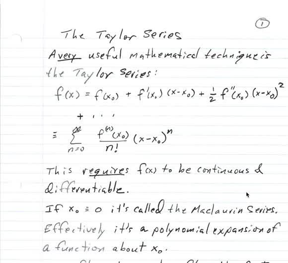 3 taylor series