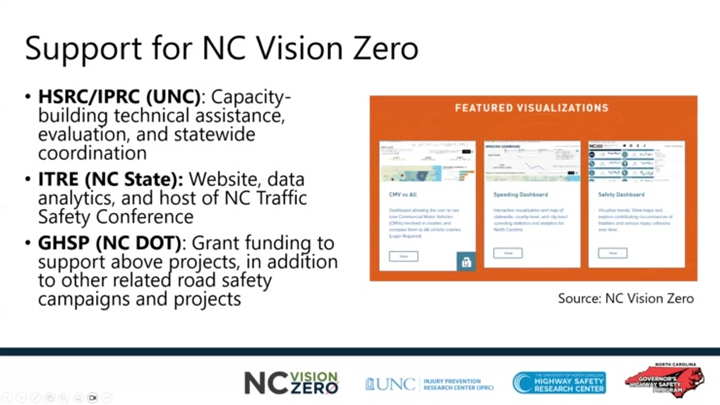Quarterly NC Vision Zero "All Hands" Meeting