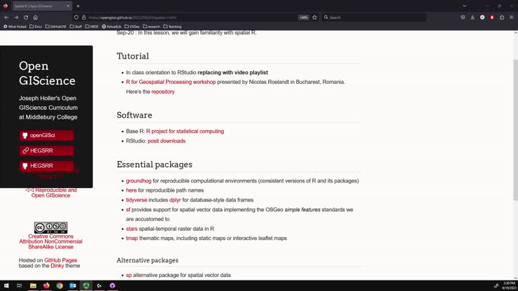 Spatial Analysis in R (normalized)