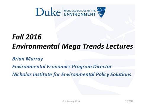 Brian Murray Mega Trends Lecture teaser 20160922