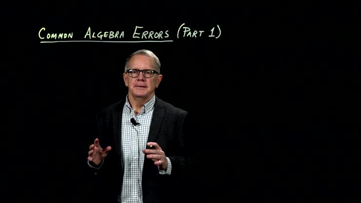 MATH 112 - Common Algebra Errors - Part 1