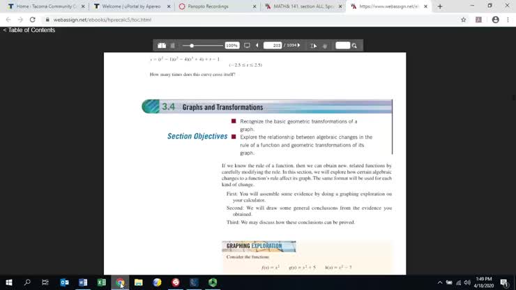 Lecture 3.4: Simple Transformations