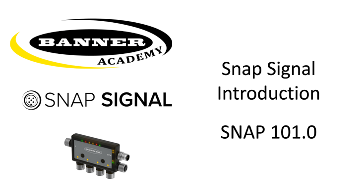 Snap Signal 101.0: Snap Signal Introduction (BOLT ID169)