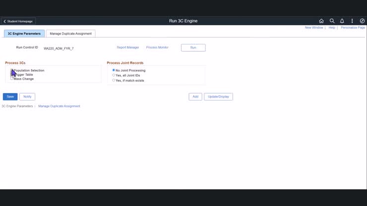 3C Engine Parameters Tab - No Audio