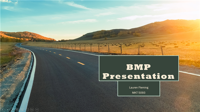 Final BMP Presentation