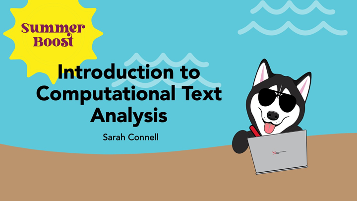 Introduction to Computational Text Analysis