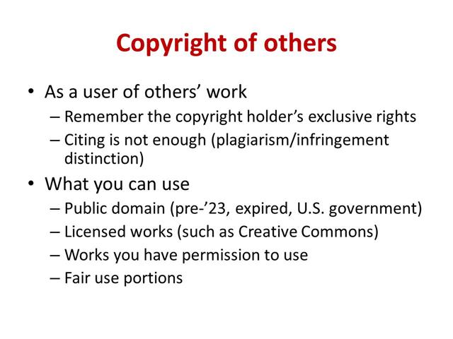 copyright of others2 (Copyright of Others with captions)