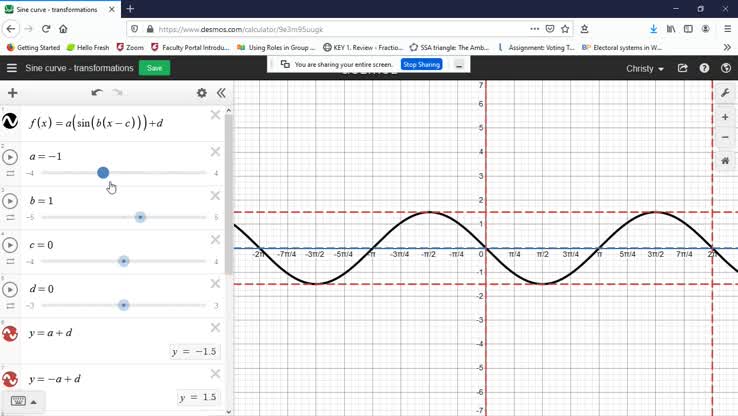 Act 6 and 7 - Graphing Sine and Cosine