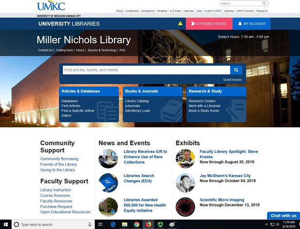 Overview of the UMKC Libraries Entrepreneurship Resources