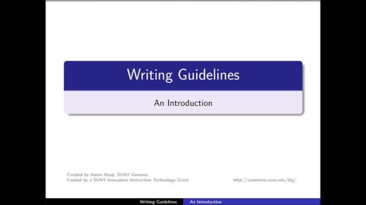 1_3a Writing Guidelines