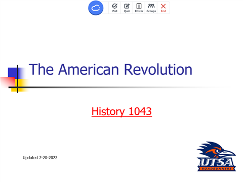 The American Revolution, part 2