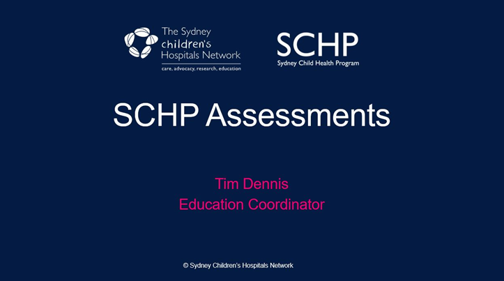 SCHP Assessments 2023
