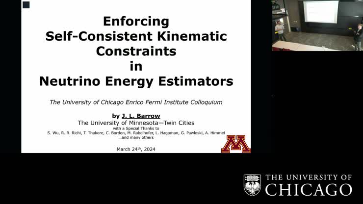 EFI Colloquium - Joshua Barrow, University of Minnesota
