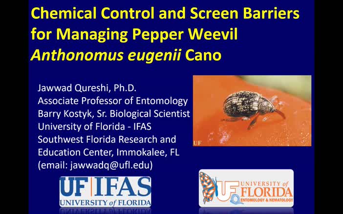 4- Dr. Jawwad Qureshi - Chemical Control and Screen Barriers for ...