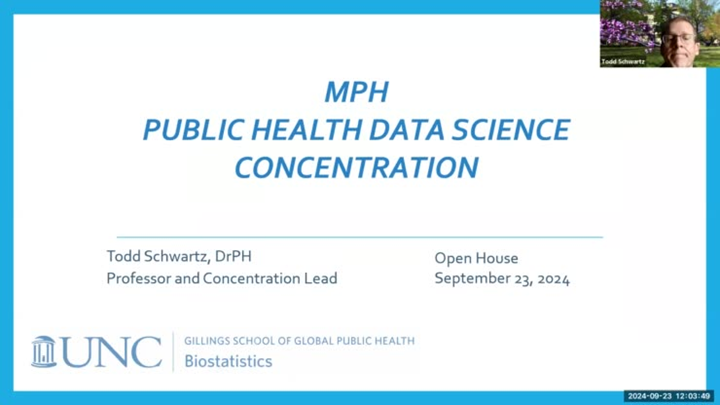 UNC MPH-PHDS Virtual Session