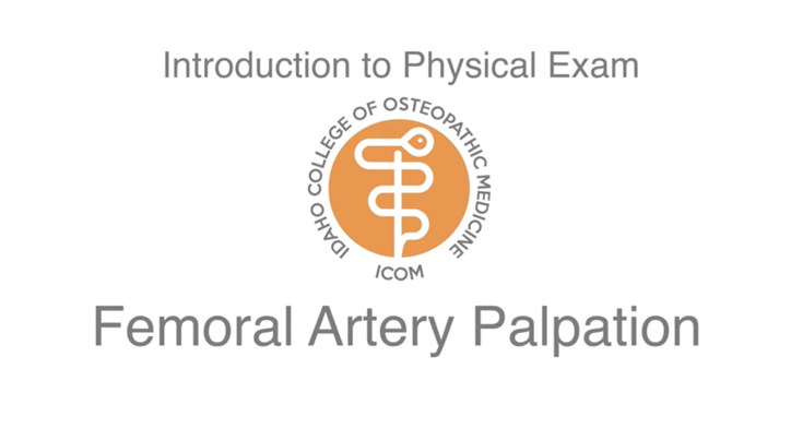 Femoral Artery Palpation