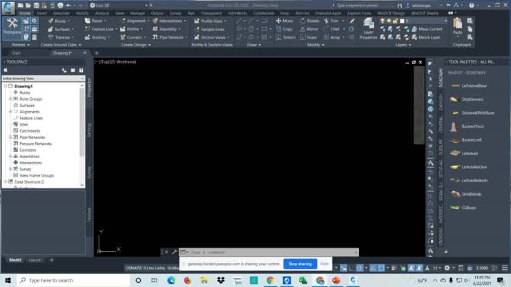 Using Civil3D to draft TIN by hand