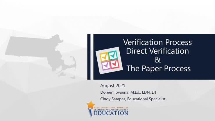 Verification Process, Direct Verification & Paper Process
