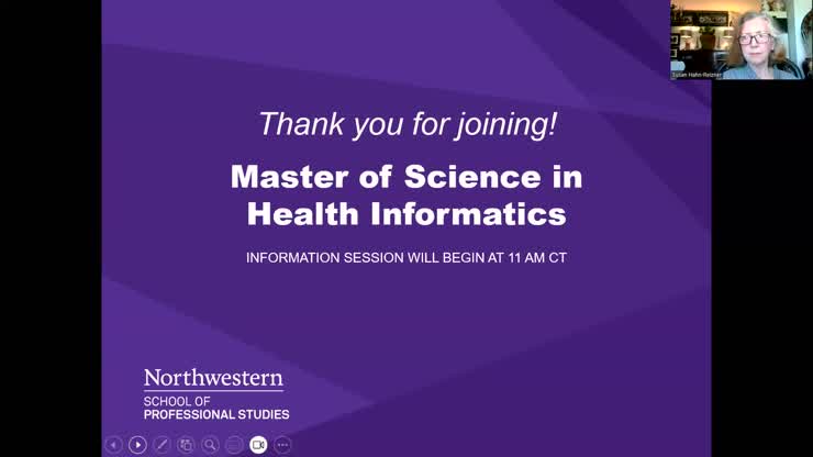 Master of Science in Health Informatics Online Information Session