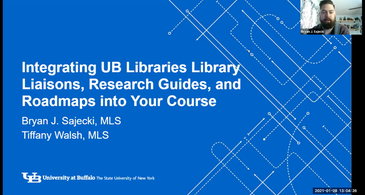 Integrating UB Libraries Library Liaisons, Research Guides, and ...