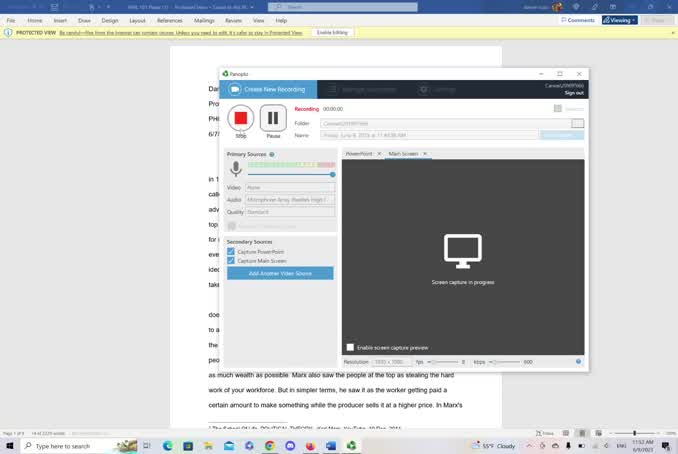 Daniel Matz Presentation Karl Marx Winter Quarter 2023