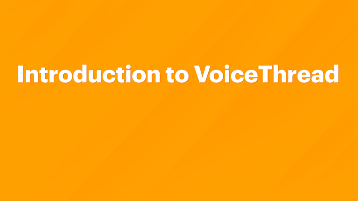 VoiceThread Introduction