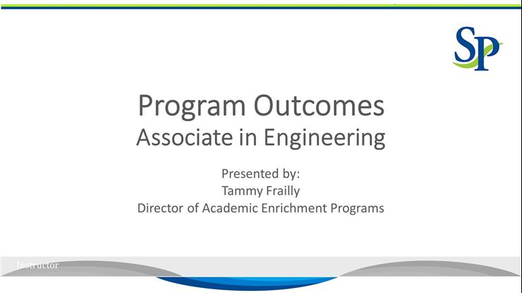 Associate in Engineering Program Outcomes