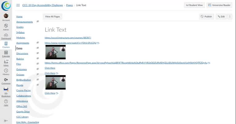 Meaningful Link Text