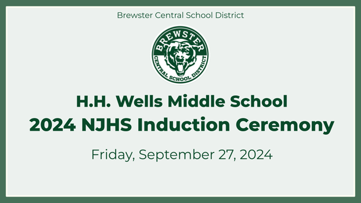 WMS NJHS Induction Ceremony