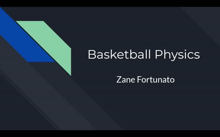 Basketball Physics Presentation