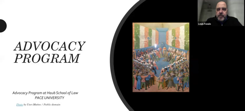 Advocacy Programs Information Session with Professor Lou Fasulo