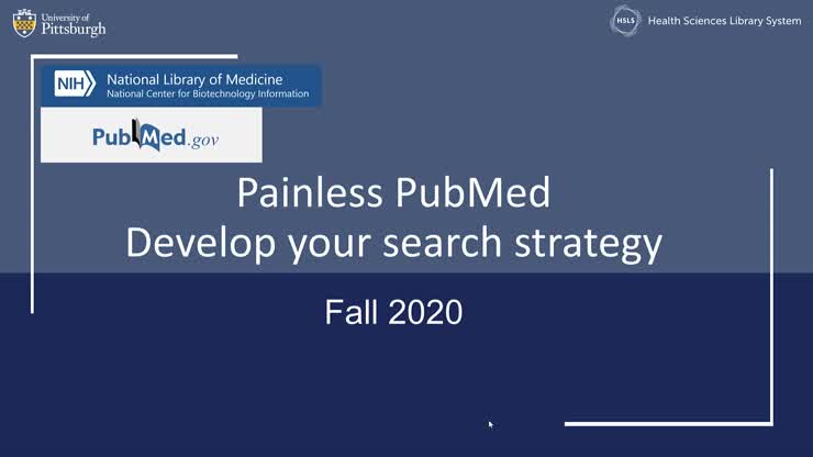 Part 2: Develop Your Search Strategy