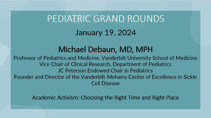 Michael Debaun, MD, MPH