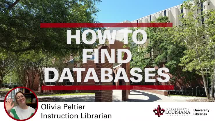 How to Find Databases