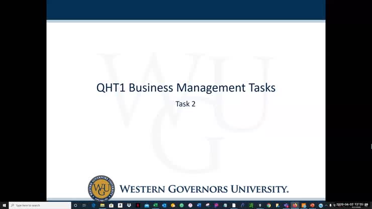 QHT1 Task 2