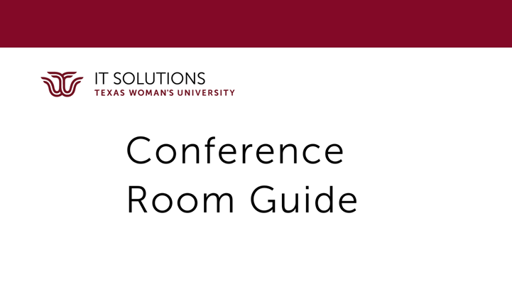 Conference Room Guide