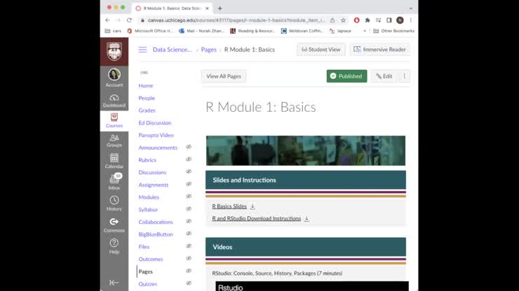 R Module 1 - Video Solutions to Practice Problems