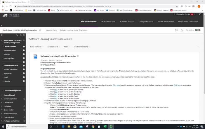 Completing the SAM Getting Started Project