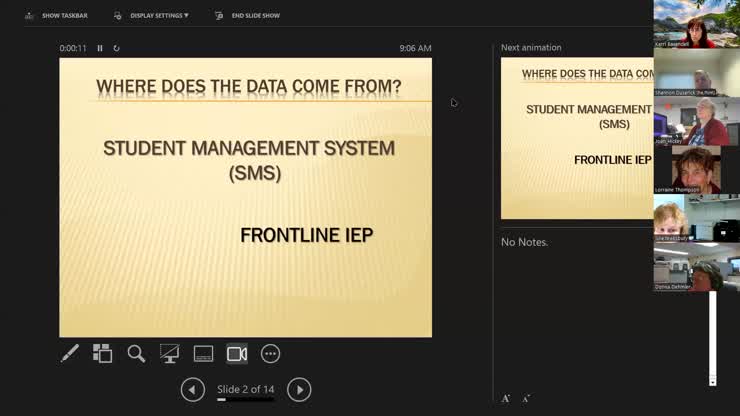Frontline IEP Session - State Reporting
