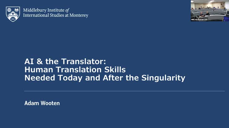 AI & the Translator: Human Translation Skills Needed Today and After ...