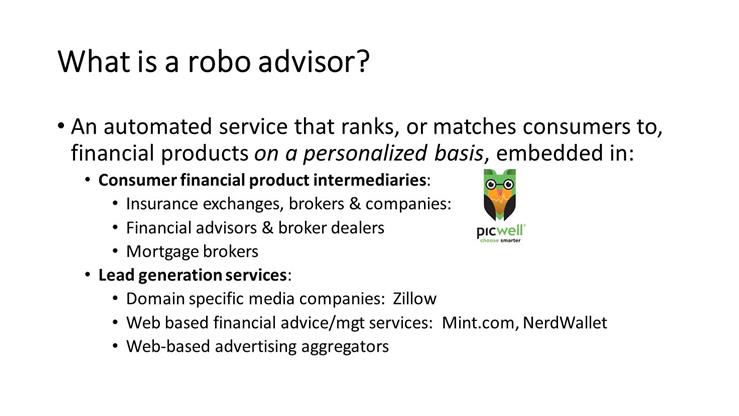 Regulating Robo-Advisors Across the Financial Services Industry