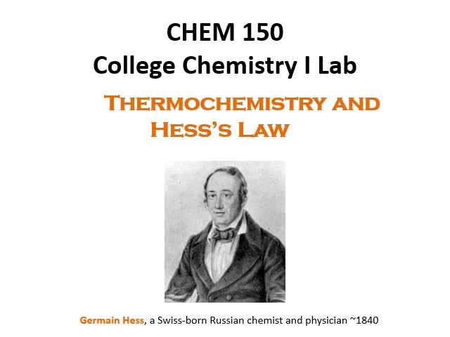 Thermochemistry Lab with Videos (2)