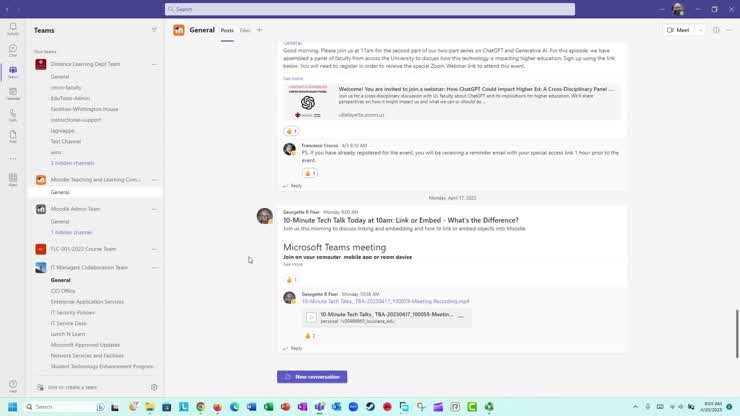 Using Microsoft Teams as a Productivity Hub (Final)